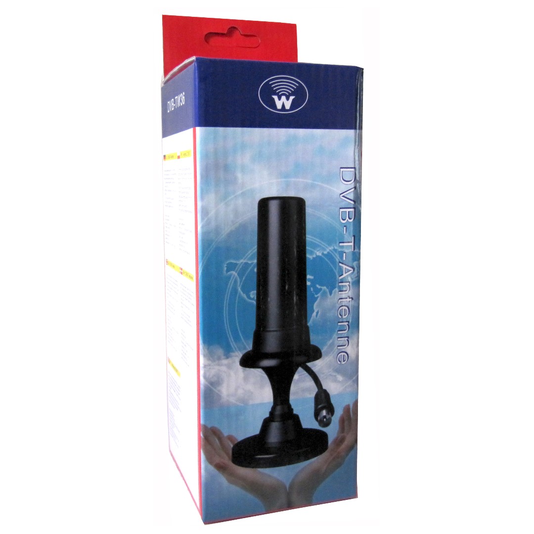 NEW 強力數碼高清電視室內天線 - DVB-TW36 StrongTV Magnetic Based Aerial Booster ...