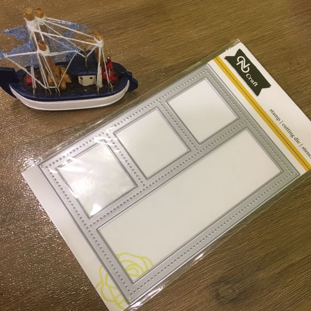 DC1 Rectangle Window Die Cut, Hobbies & Toys, Stationery & Craft, Craft ...