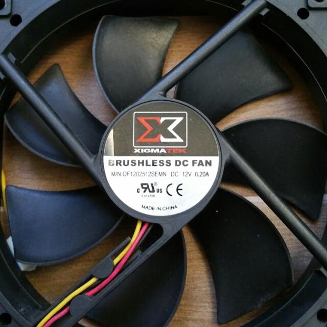 120mm Case Fans - NZXT / Xigmatek, Computers & Tech, Parts ...