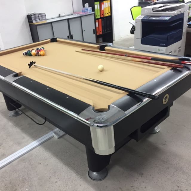 Billard Table/ Billiard Table (with Balls And 2 Cues), Bulletin Board ...