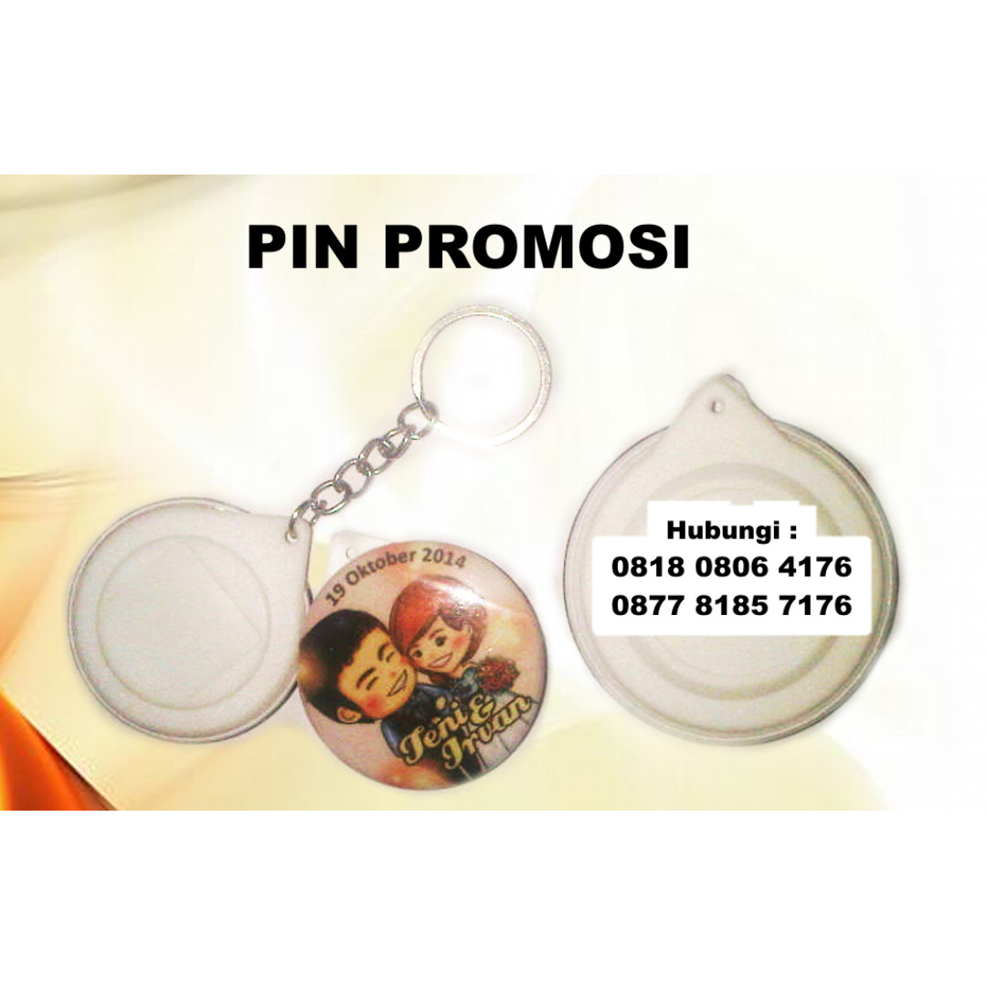 Cetak Pin Gantungan Kunci 1 muka, Buku & Alat Tulis, Alat Tulis di ...