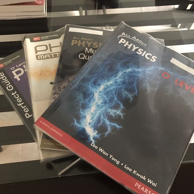 PHYSICS O LEVEL REVISION BOOKS (ONLY $5 EACH), Hobbies & Toys, Books ...