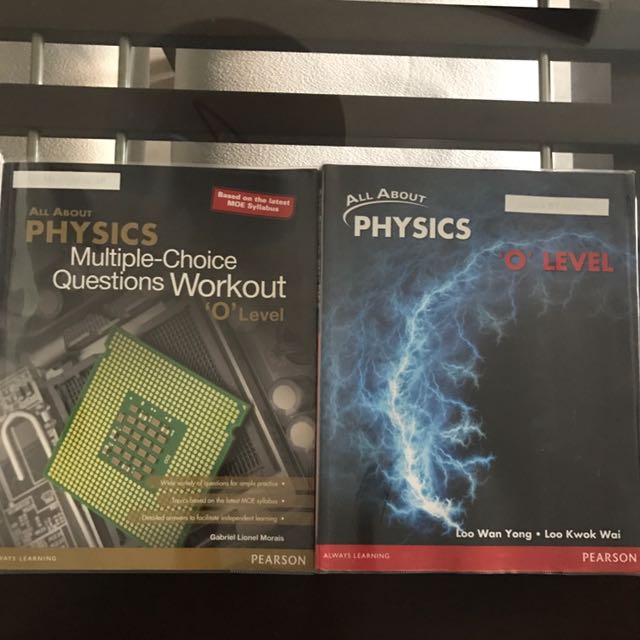 PHYSICS O LEVEL REVISION BOOKS (ONLY $5 EACH), Hobbies & Toys, Books ...