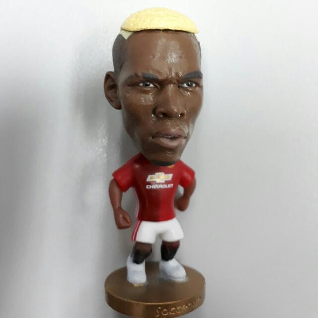 Soccerwe Kodoto Football Figurine of Paul Pogba Man Utd and France ...