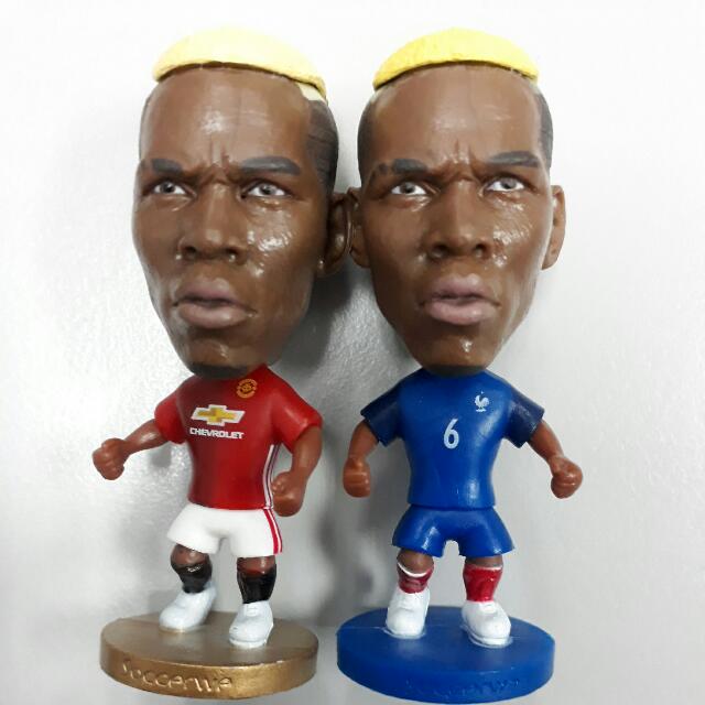 Soccerwe Kodoto Football Figurine of Paul Pogba Man Utd and France ...