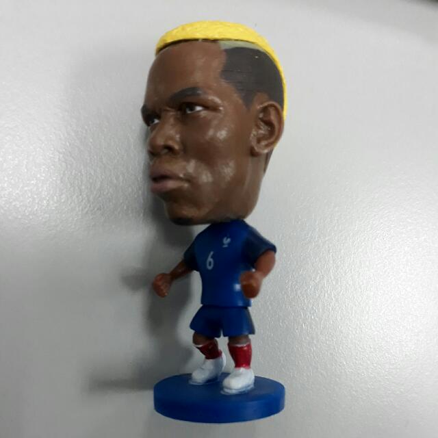 Soccerwe Kodoto Football Figurine of Paul Pogba Man Utd and France ...