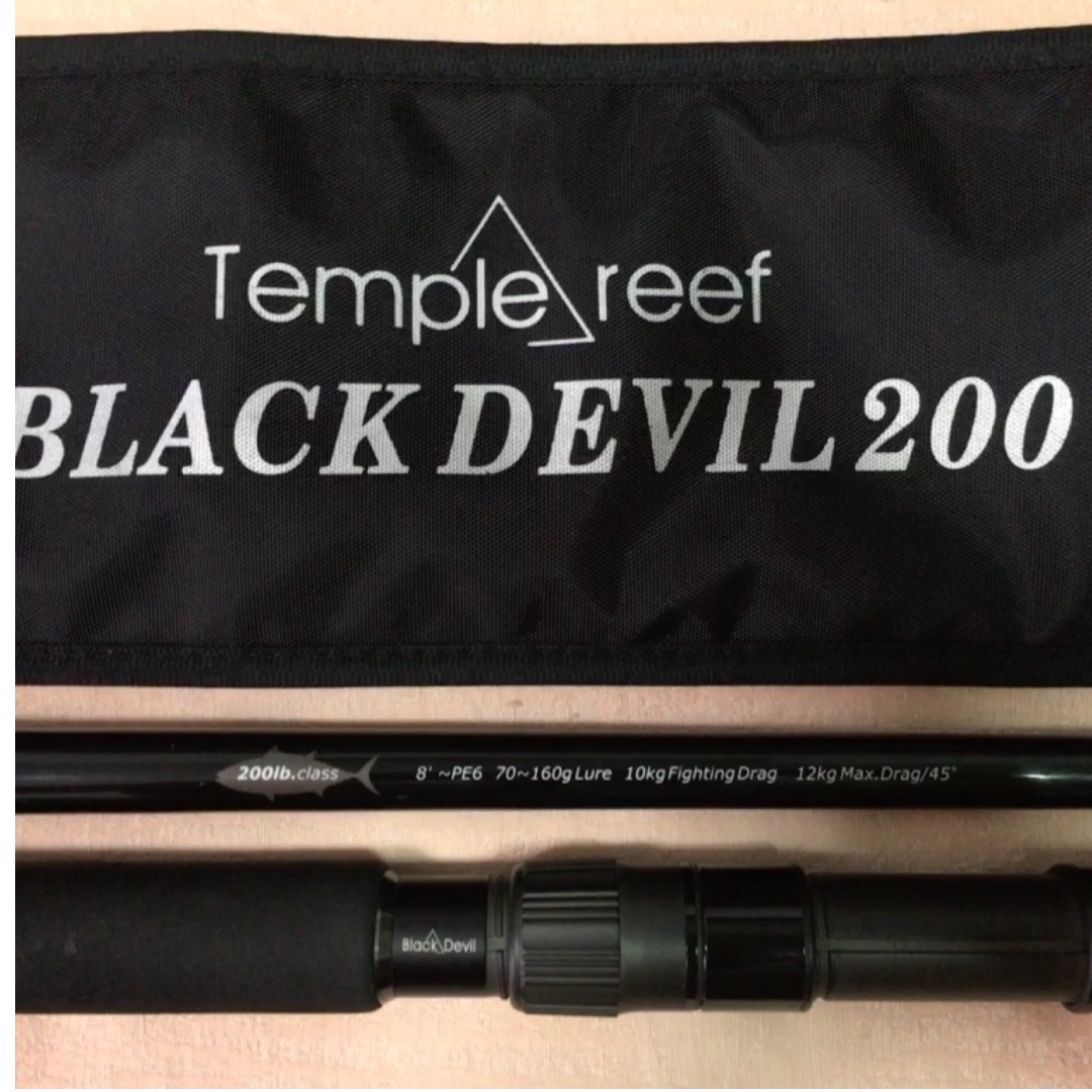 Temple Reef Black Devil 200, Sports Equipment, Sports & Games, Water ...