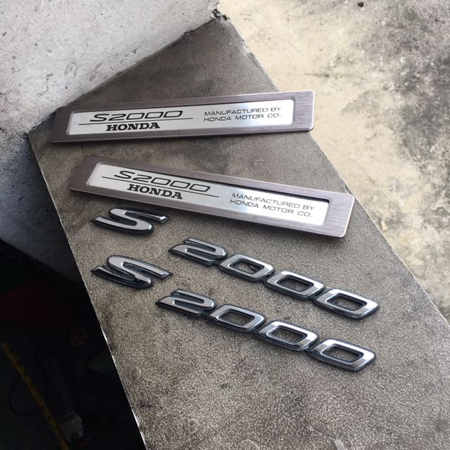 Used Door Step Emblem, Car Accessories, Accessories on Carousell