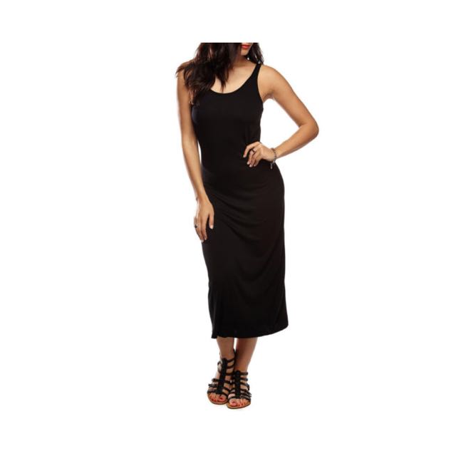Basic Maxi Dress, Women's Fashion, Dresses & Sets, Dresses on Carousell