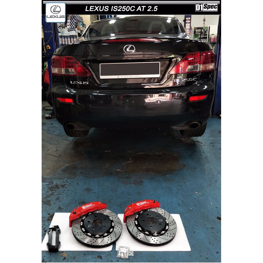 D1 SPEC BIG 4 BRAKE KIT SYSTEM - Lexus IS250C AT 2.5, Car Accessories ...