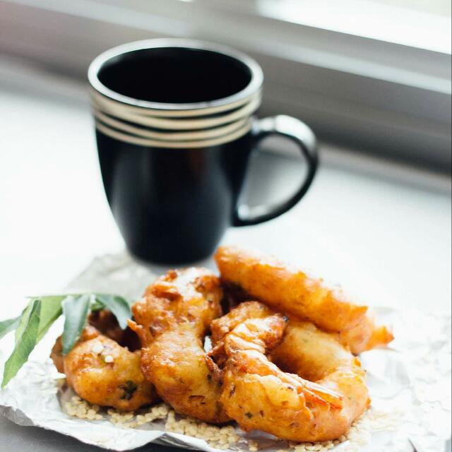 Home Made Crispy Prawn Vadeh, Food & Drinks, Homemade Bakes on Carousell