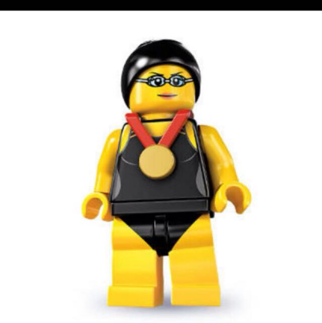 Lego Minifigures Series 7 Swimming Champion, Hobbies & Toys, Toys ...