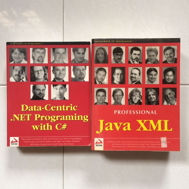 Programming Books Java Xml And Data Centric Net Programing With C Hobbies And Toys Books