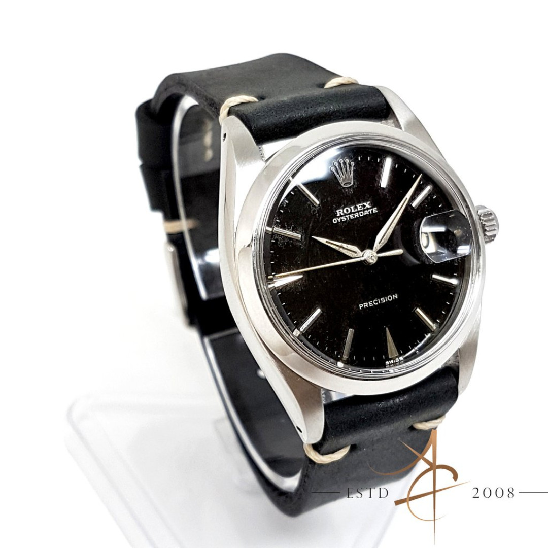 Rolex Vintage Oysterdate Precision Ref 6694 (Year 1964) Lance Hands ...