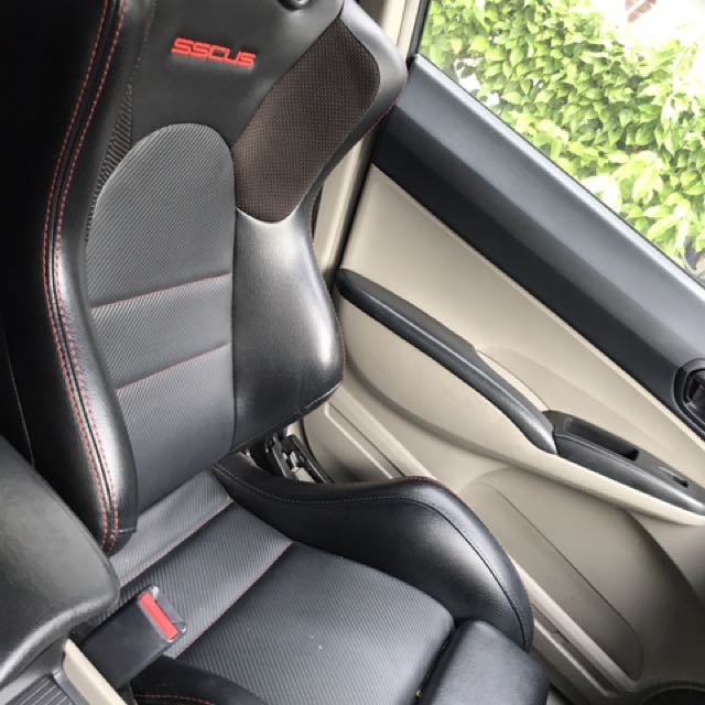 SSCUS seats With Rails For Civic Fd. One Pair., Car Accessories on ...