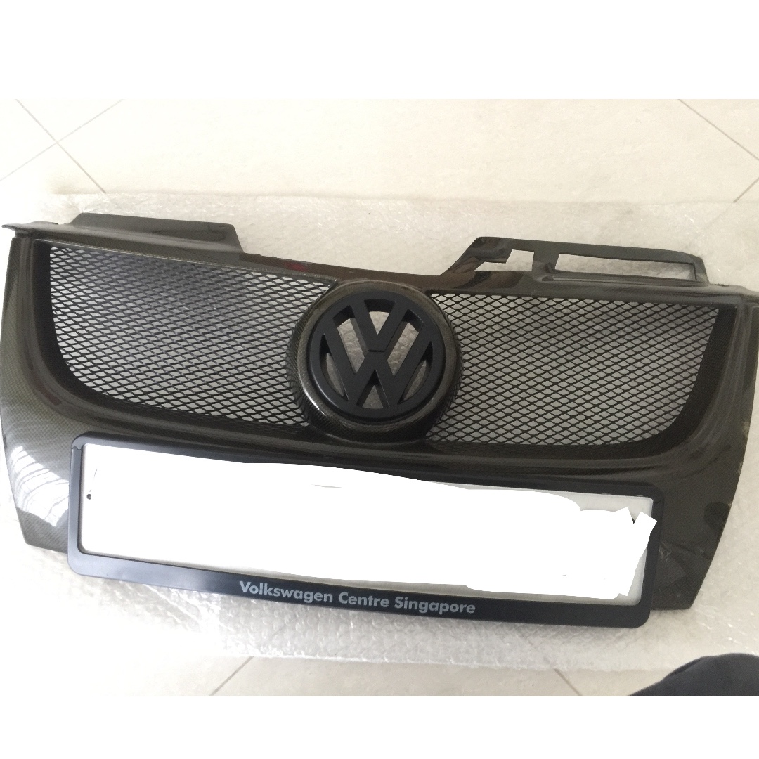 VW MK5 Jetta / GTI Carbon Grill, Sports Equipment, Sports & Games, Golf ...
