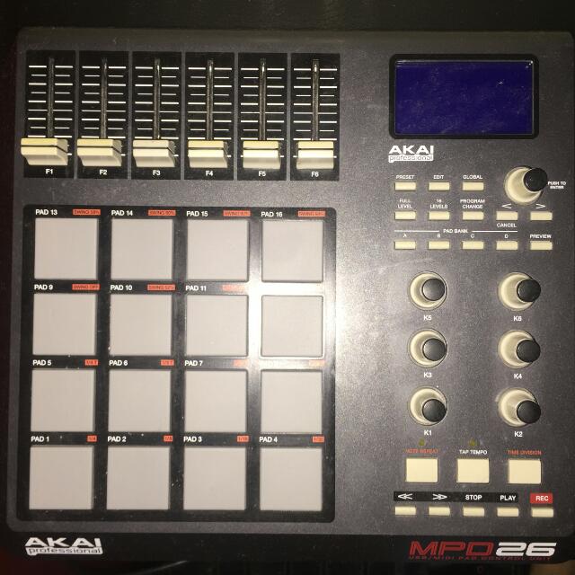 Akai MPD 26, Audio, Portable Music Players on Carousell