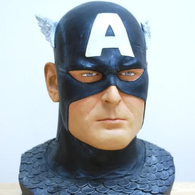 [Life Size] Dynamic Forces Alex Ross Captain America Bust (Tags ...