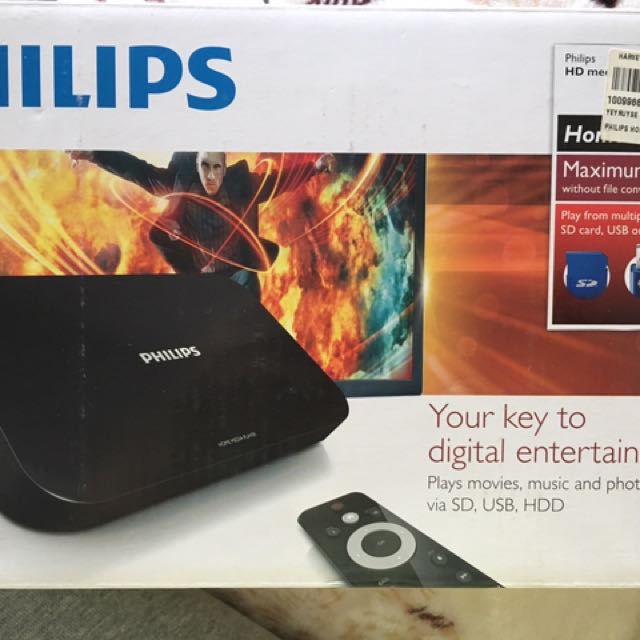 Philips Home Media Player, TV & Home Appliances, TV & Entertainment ...
