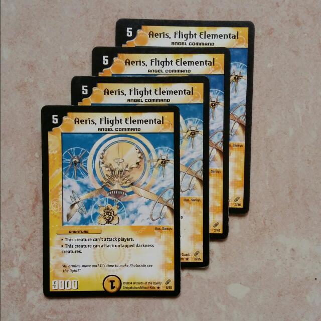 Aeris, Flight Elemental Duel Masters, Hobbies & Toys, Toys & Games on ...
