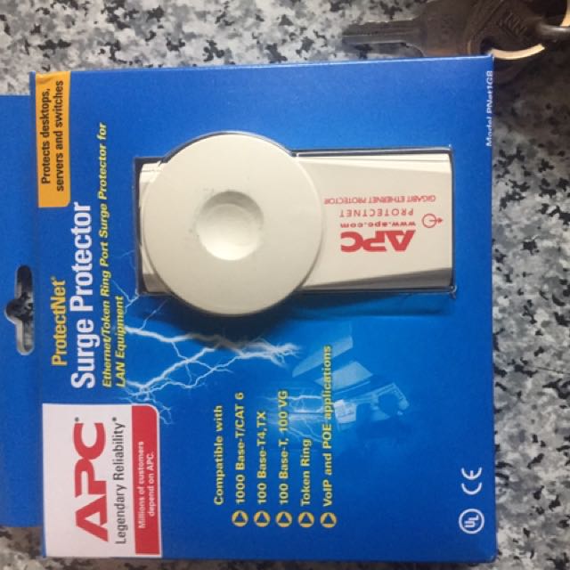 APC Surged Protection Device UTP Cable, Computers & Tech, Parts ...