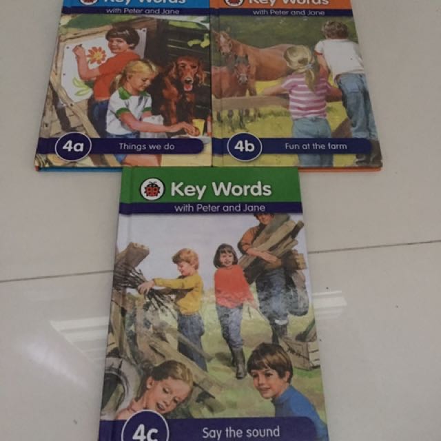 Lady bird Key Words With Peter And Jane 4a, b And C, Hobbies & Toys ...