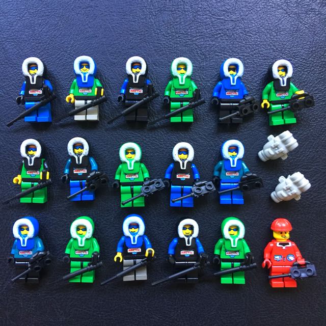 Lego Eskimos Arctic Minifigure Classic vintage Playset, Toys & Games ...