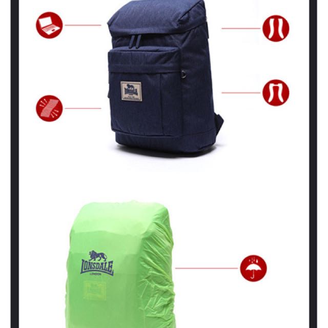 Lonsdale-London-Casual-Backpack-LBP4010, Women's Fashion, Bags ...