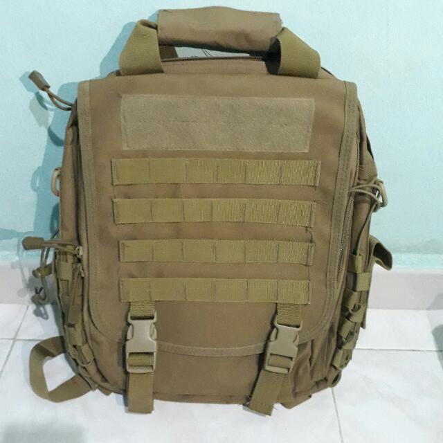 Molle Military Waterproof Tactical Laptop Backpack, Men's Fashion, Bags ...