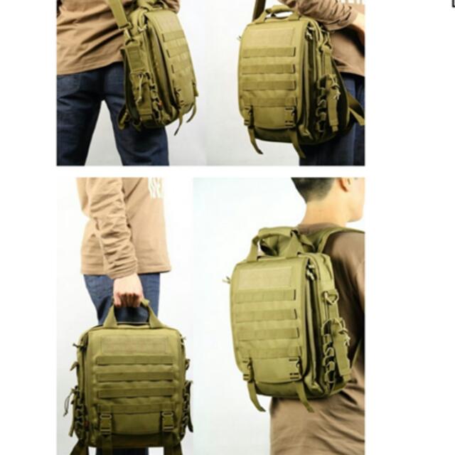 Molle Military Waterproof Tactical Laptop Backpack, Men's Fashion, Bags ...