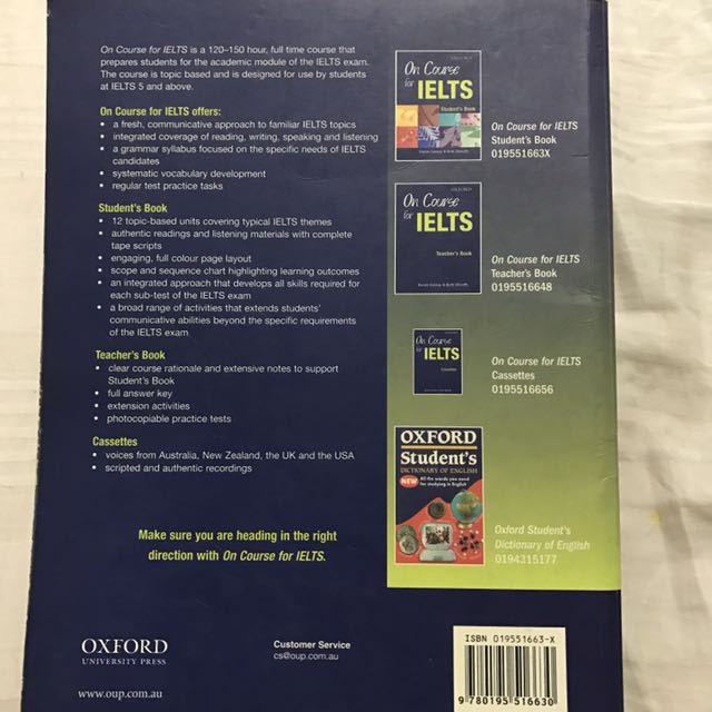 On Course for IELTS Student's Book, Hobbies & Toys, Books & Magazines ...