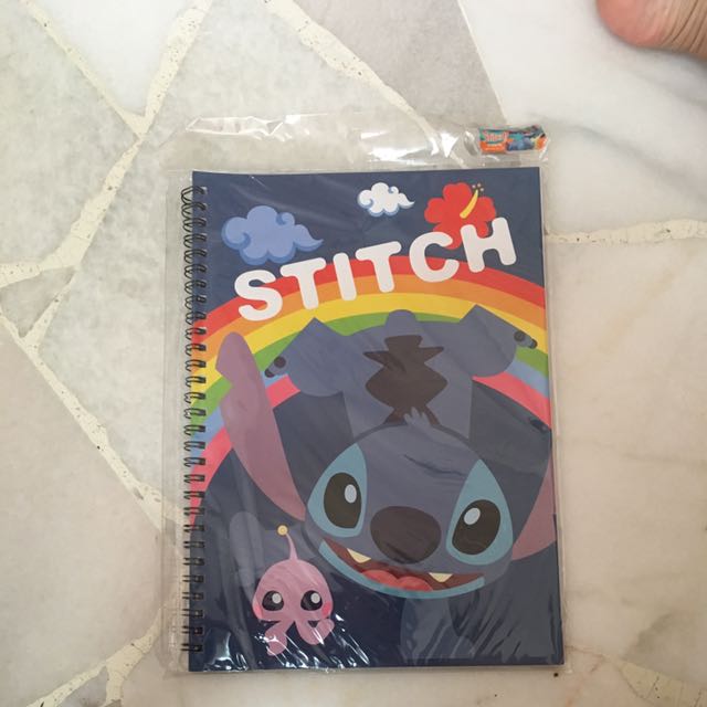 Stitch notebook, Hobbies & Toys, Stationery & Craft, Stationery ...