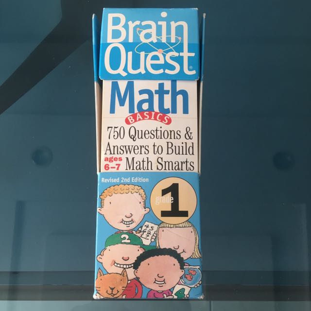 Brain Quest Math Basics (ages 6-7), Hobbies & Toys, Books & Magazines ...