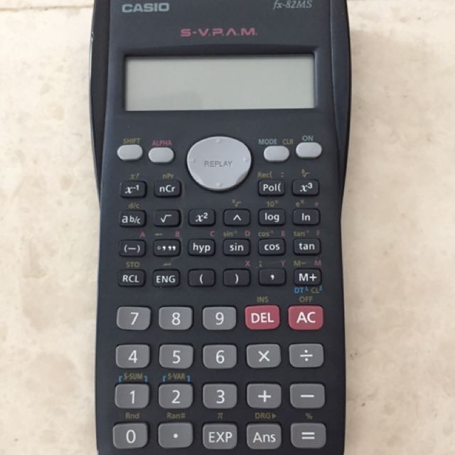 Math Calculator / Casio Fx82-MS, Hobbies & Toys, Books & Magazines ...