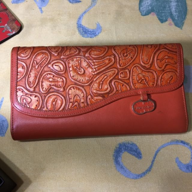 meisslie 橘金 達利鐘 皮夾, 她的時尚, 包包、錢包, 錢包、皮夾在旋轉拍賣