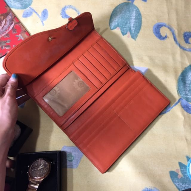 meisslie 橘金 達利鐘 皮夾, 她的時尚, 包包、錢包, 錢包、皮夾在旋轉拍賣