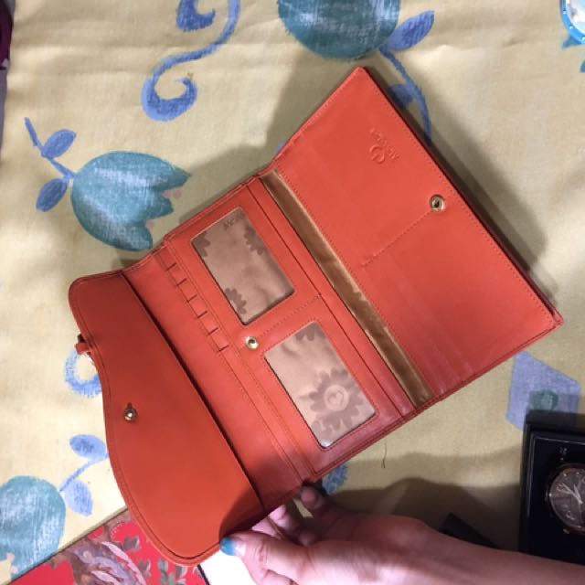 meisslie 橘金 達利鐘 皮夾, 她的時尚, 包包、錢包, 錢包、皮夾在旋轉拍賣