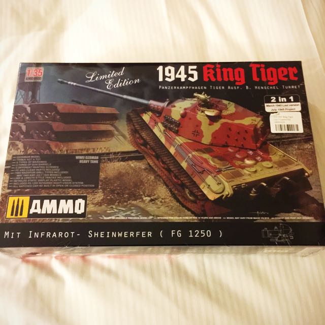 Mig Ammo 1/35 1945 King Tiger Panzerkampfwagen Tiger Ausf. B. Henschel ...