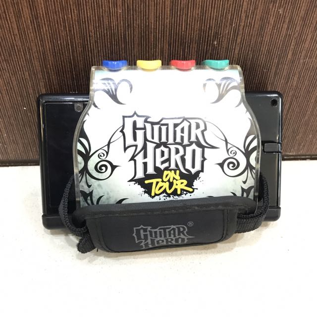 [SOLD] Nintendo DS Lite With Guitar Hero Attachment, Video Gaming ...