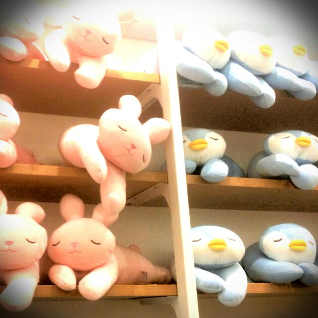 Original MINISO Bunny/Penguin Pillows, Babies & Kids, Baby Nursery ...