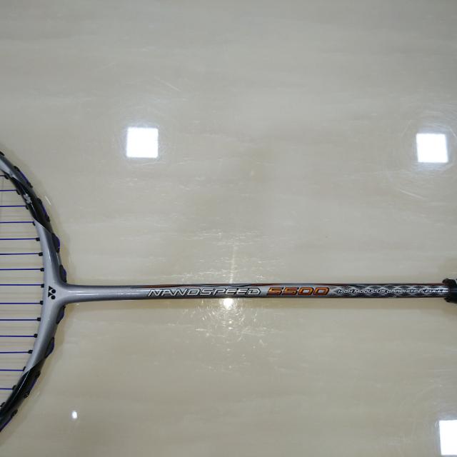 Yonex Nanospeed 5500, Sports Equipment, Sports & Games, Racket & Ball ...