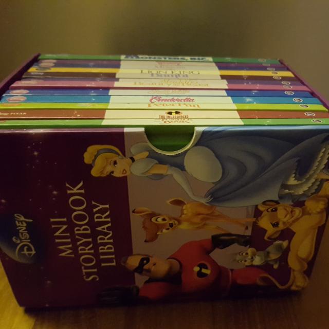 12 Books - Disney Mini Storybook Library (Hardcover In Slipcase ...