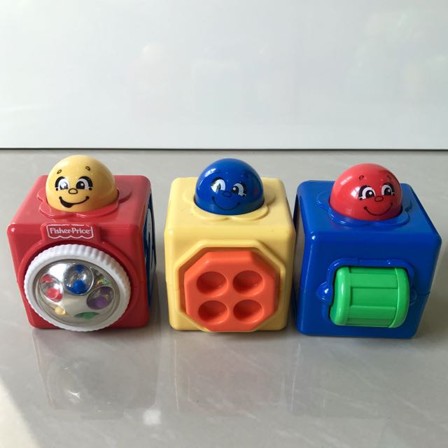 Fisher Price Stacking Action Blocks, Hobbies & Toys, Toys & Games on ...