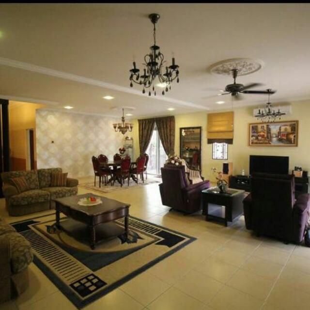 FOR SALE : SEMI-D DOUBLE STOREY FULLY RENOVATED, JALAN ANGGERIK ARANDA ...