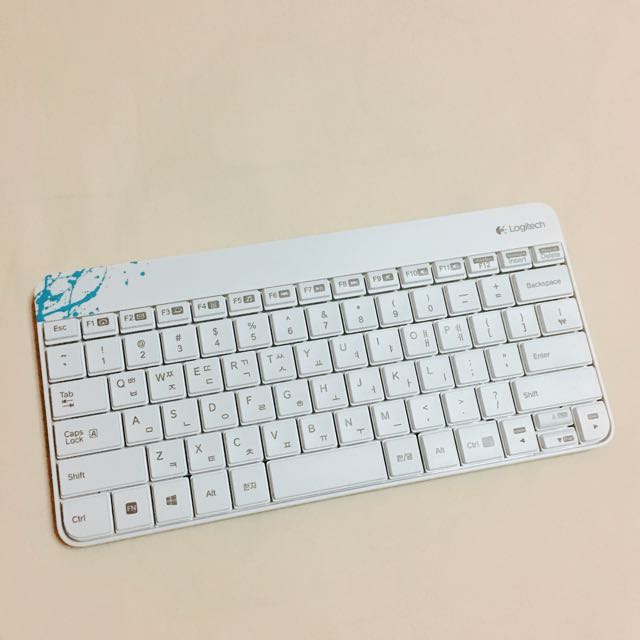 Logitech Korean/English Wireless Keyboard + Mouse, Computers & Tech ...