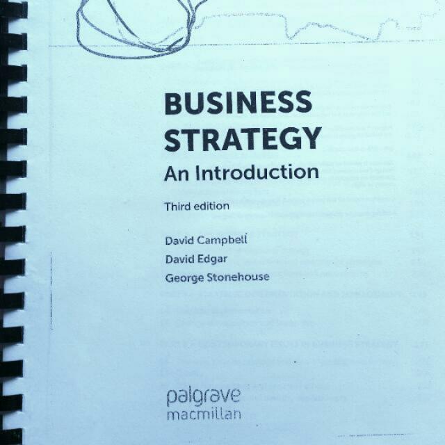 Palgrave Business Strategy Textbook, Hobbies & Toys, Books & Magazines ...