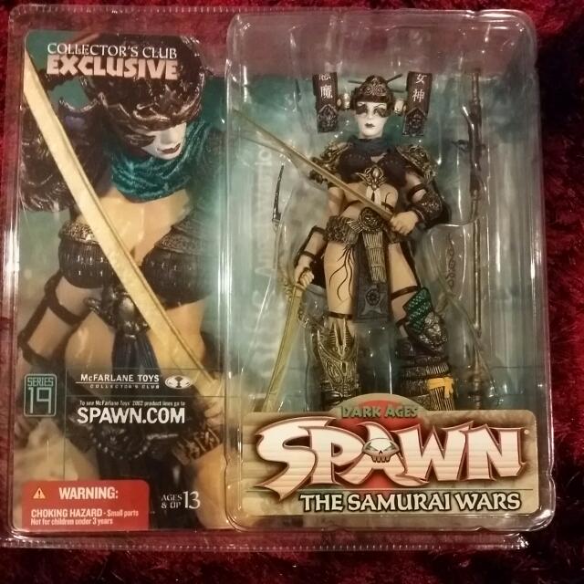 Spawn Lotus Warrior Angel Collector's Club Exclusive Repaint Dark AGES ...