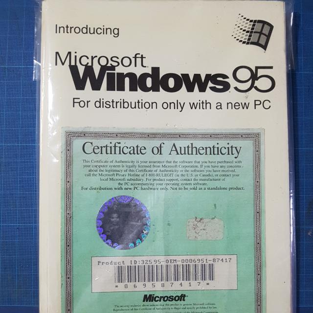 Windows 95 Book, Hobbies & Toys, Memorabilia & Collectibles, Religious ...