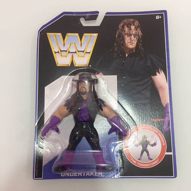 Wwe Mattel Retro Undertaker, Hobbies & Toys, Toys & Games on Carousell