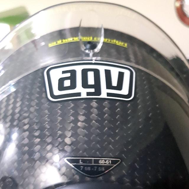 AGV Pista Gp Project 46 Helmet(with Rossi Signature)Authentic. Full ...